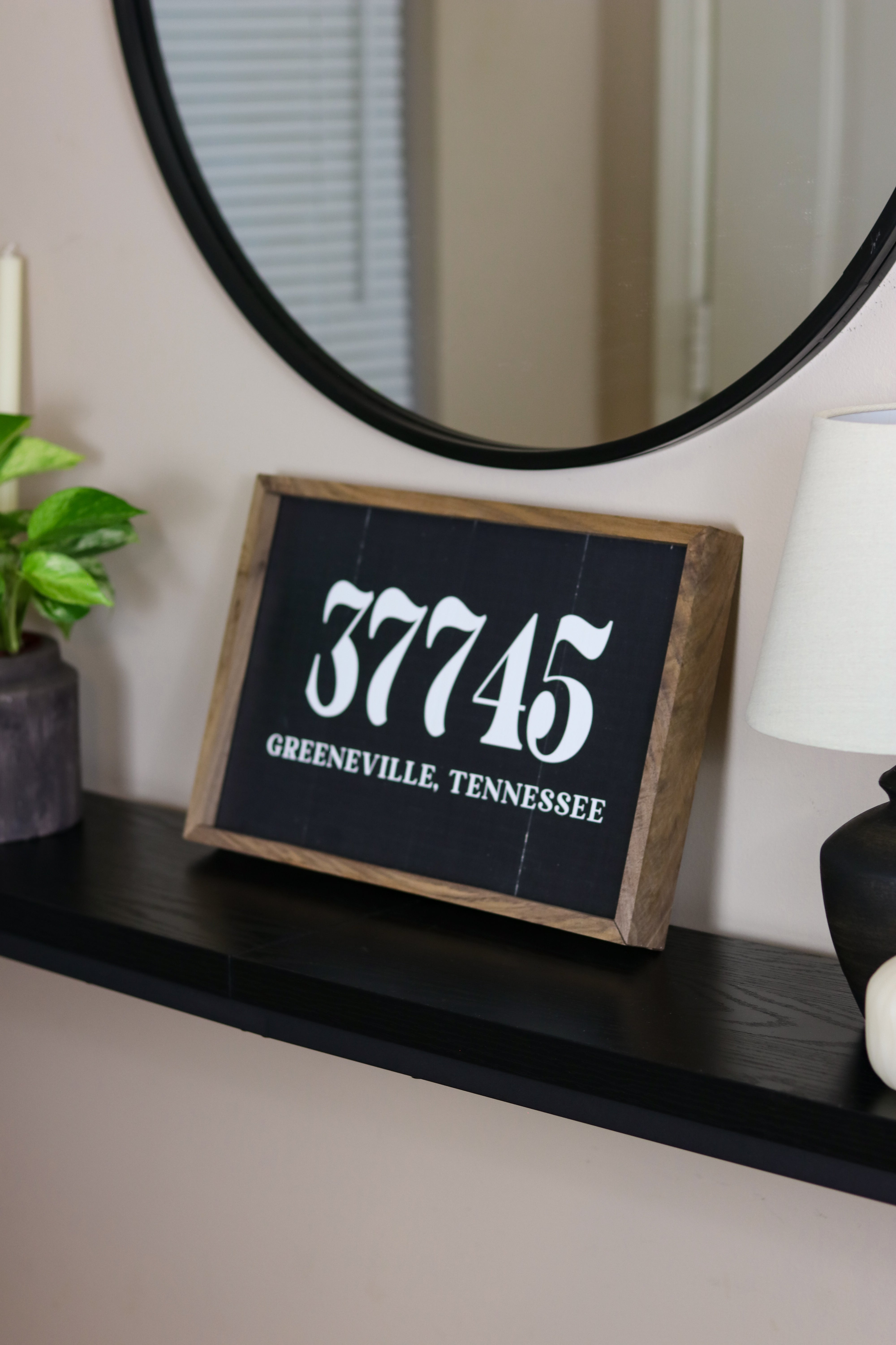 Zip code sign – Visit Greeneville